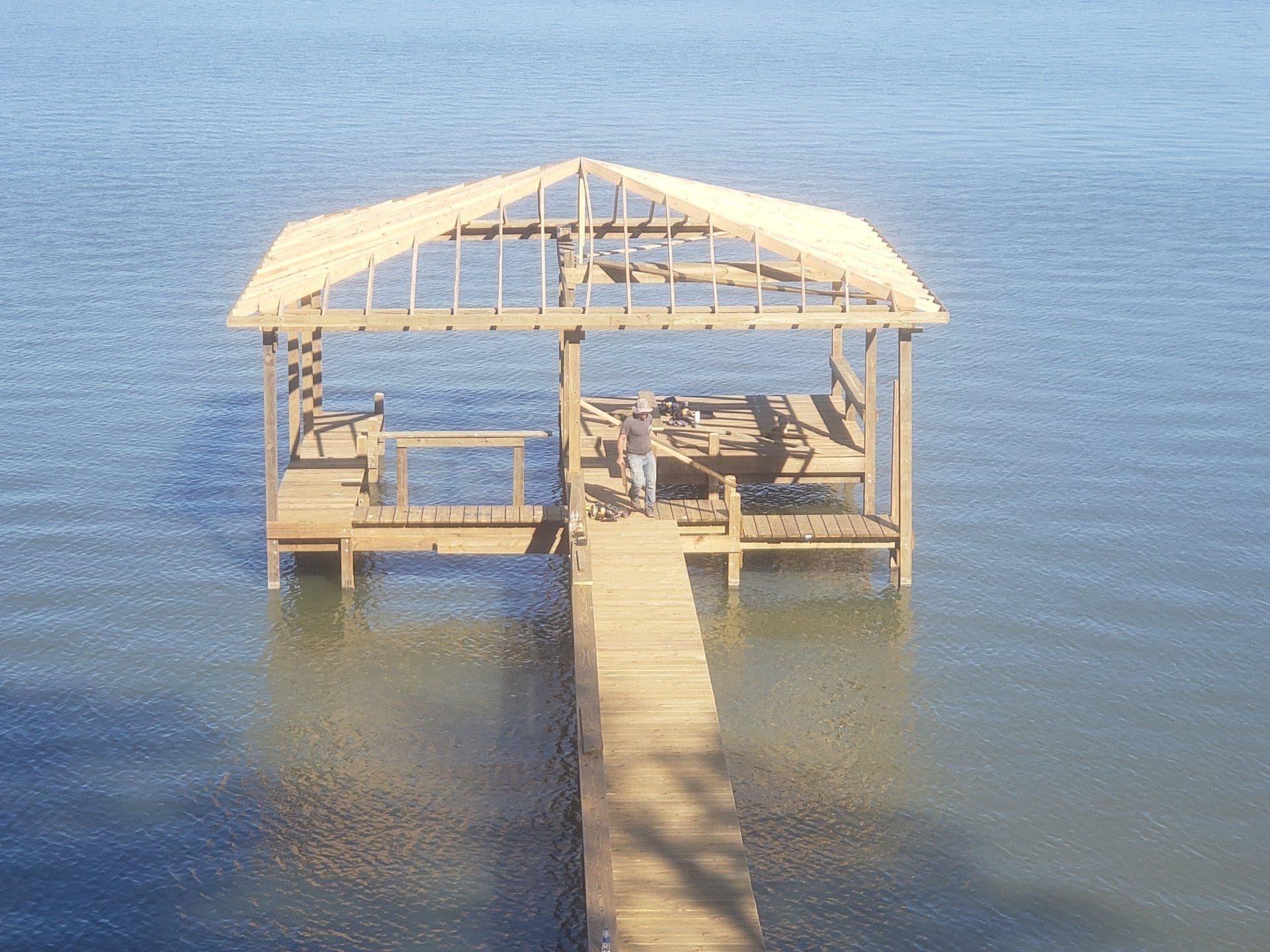 Lake Front Builders Offers Custom Boat Houses in Livingston, TX 77351